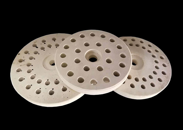 Refractory Porous Aluminum Oxide Ceramic , Alumina Ceramic Disc For ...